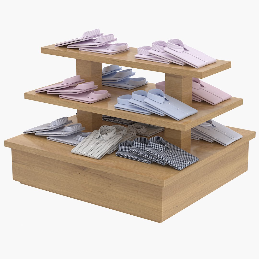 3D Model Clothing Retail Display Bundle Collection 2 - TurboSquid 2384850
