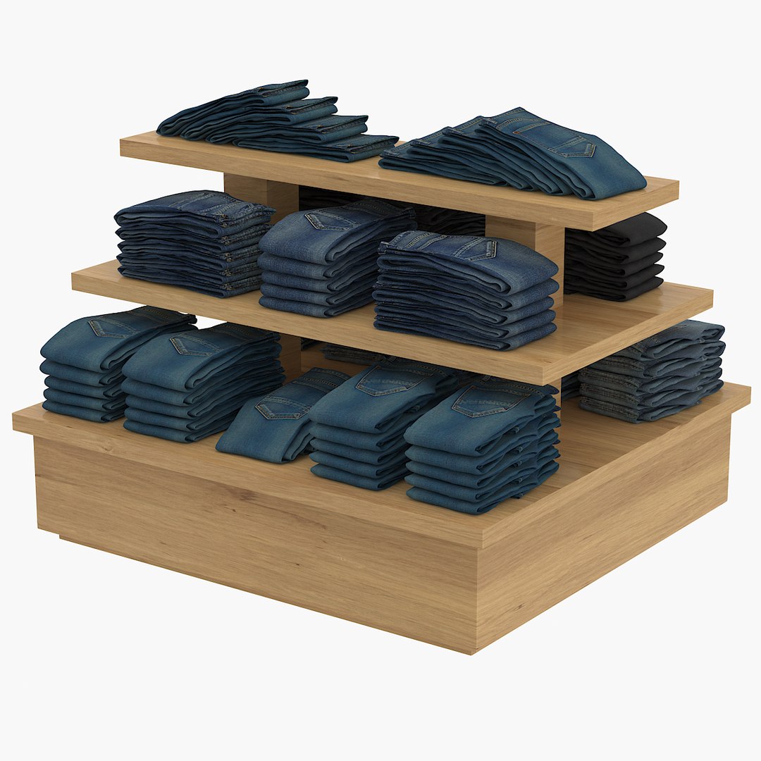 3D Model Clothing Retail Display Bundle Collection 2 - TurboSquid 2384850