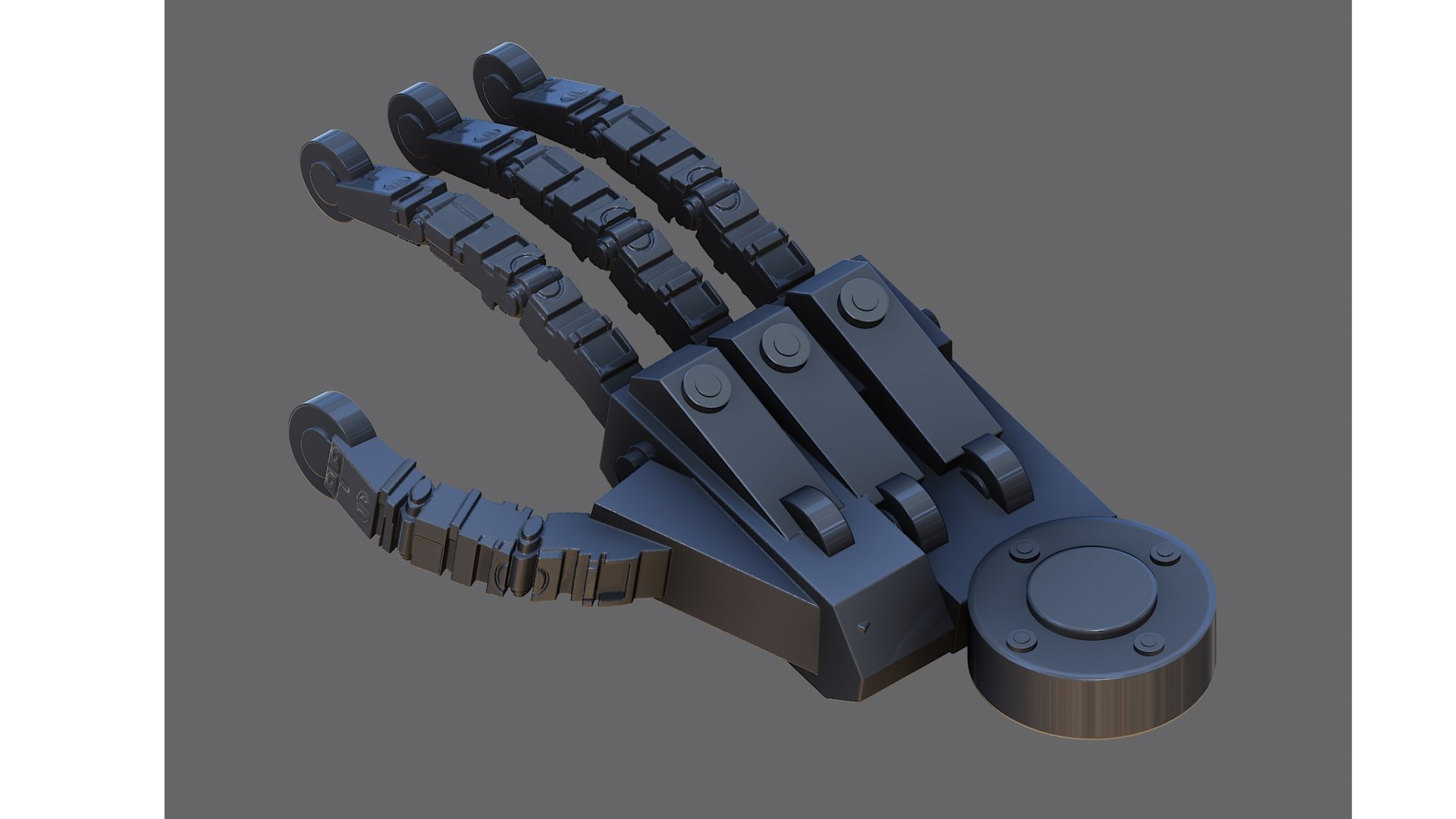 Mecha Hand Model - TurboSquid 2279801