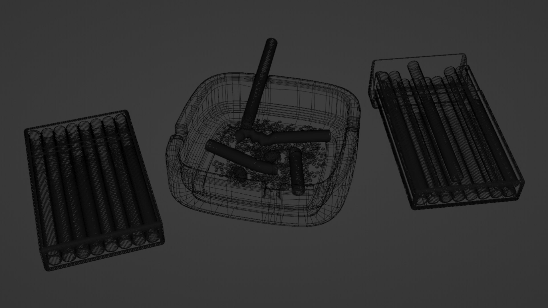 3D Cigarettes 001 - TurboSquid 2287417