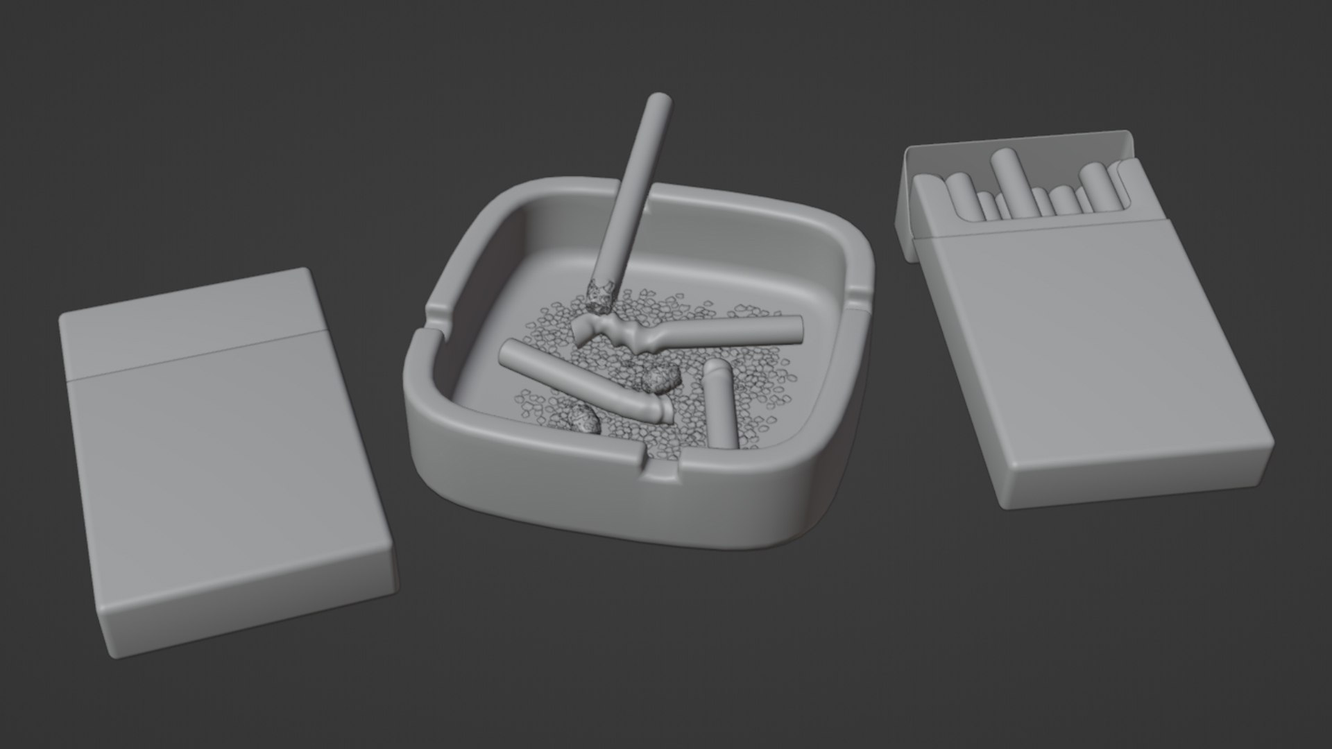 3D Cigarettes 001 - TurboSquid 2287417