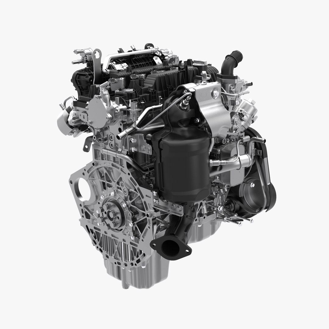 3D Gasoline Engine Model - TurboSquid 2048084