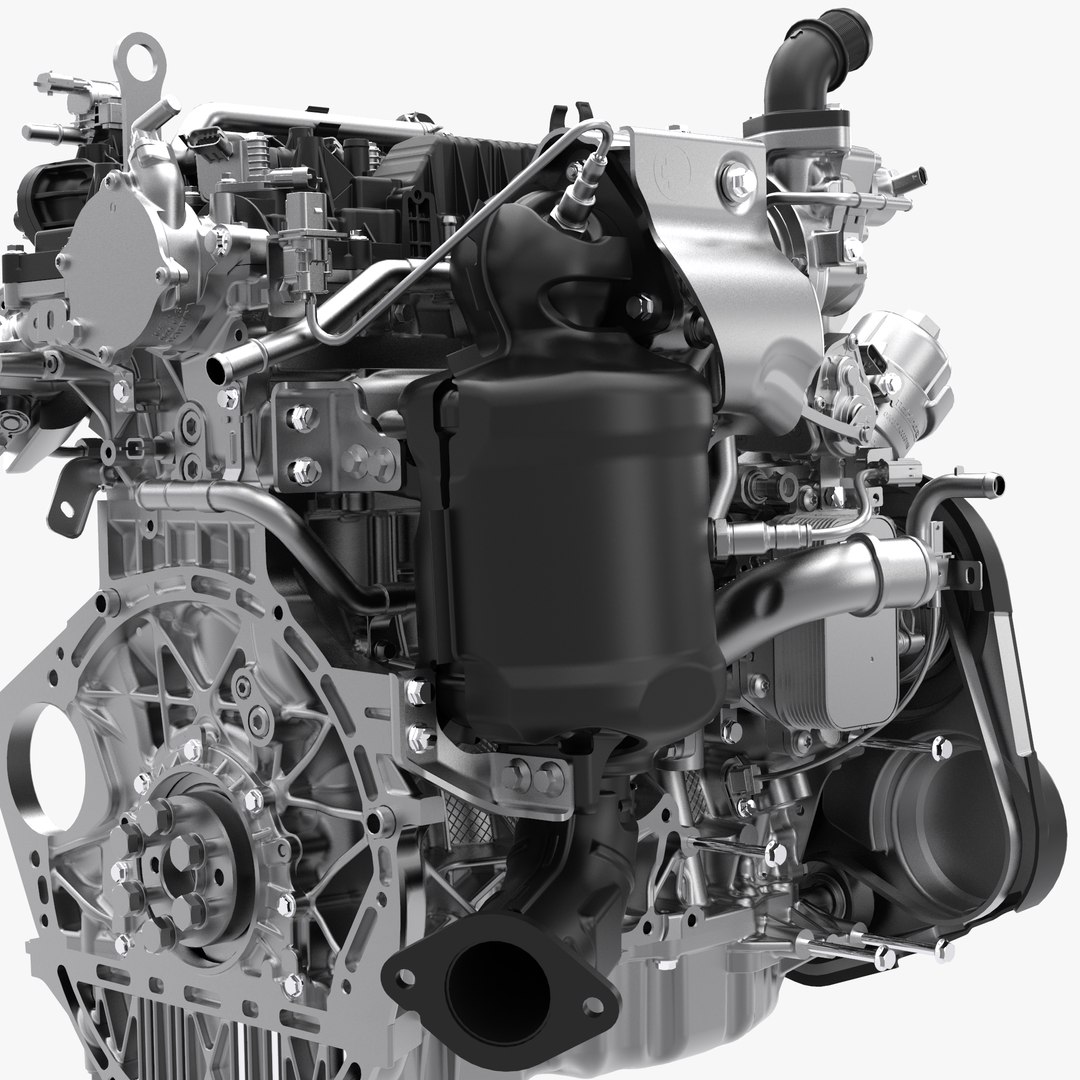 3D Gasoline Engine Model - TurboSquid 2048084