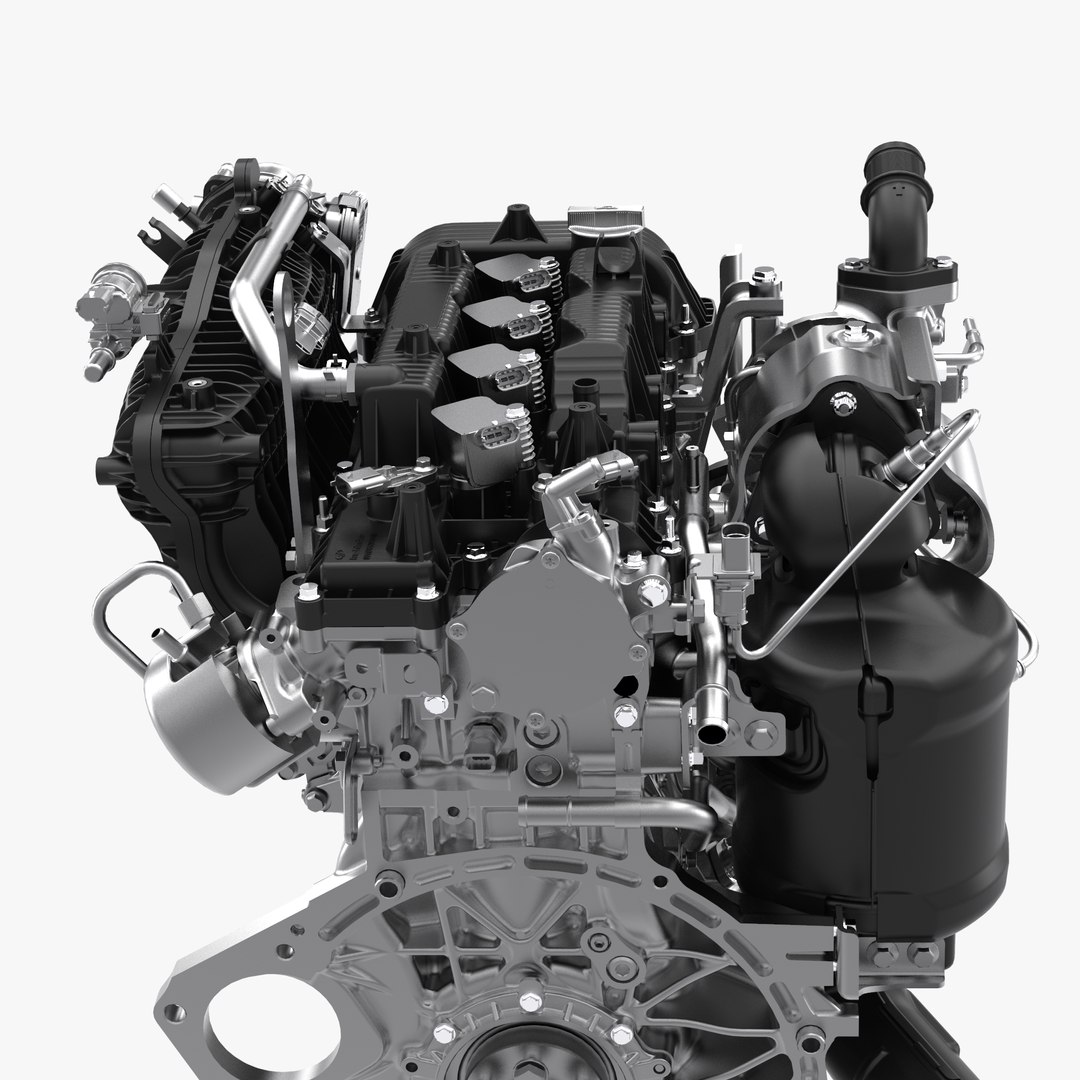 3D Gasoline Engine Model - TurboSquid 2048084