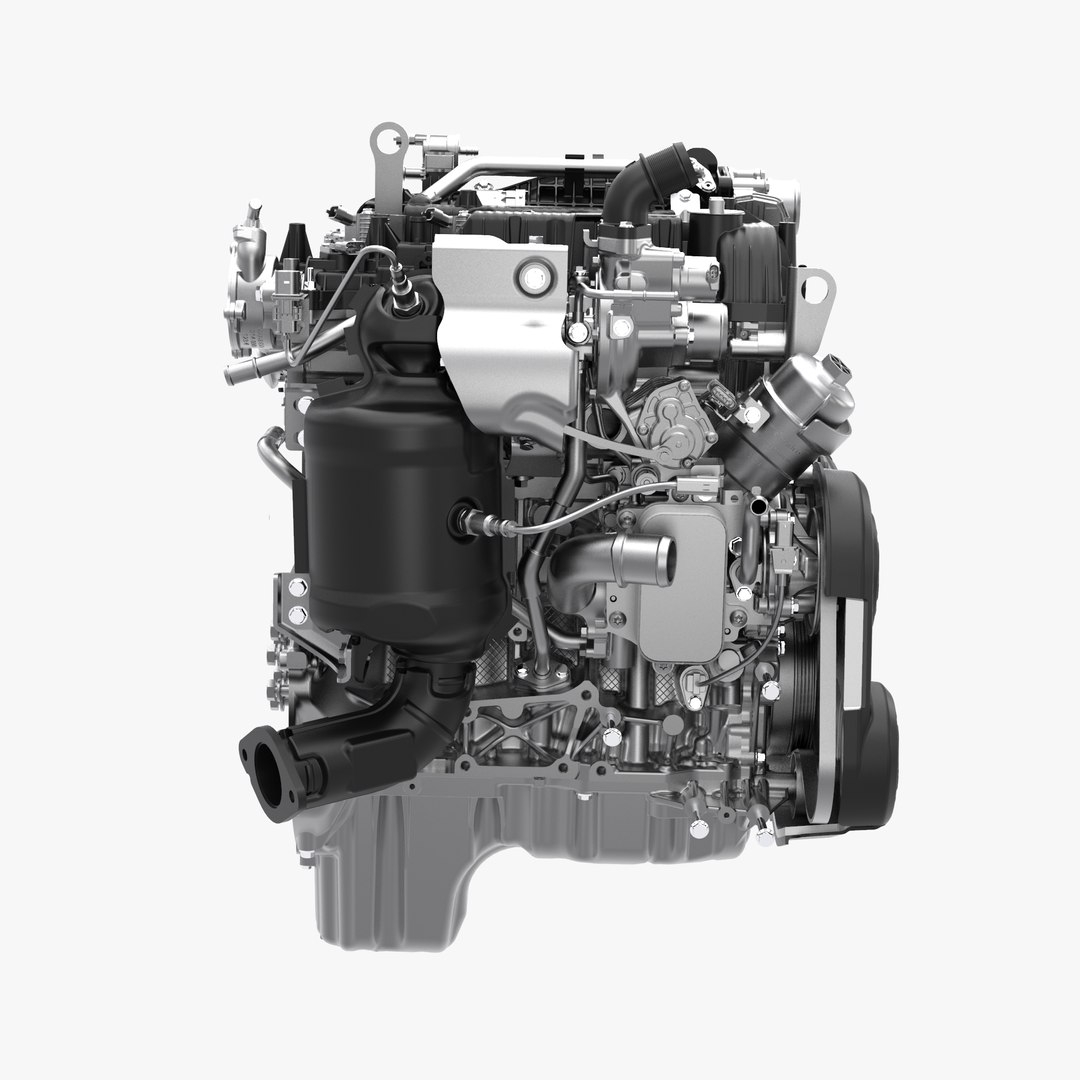 3D Gasoline Engine Model - TurboSquid 2048084