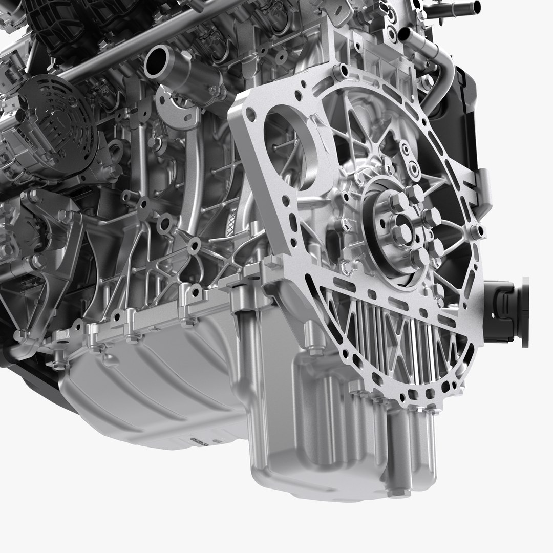 3D Gasoline Engine Model - TurboSquid 2048084