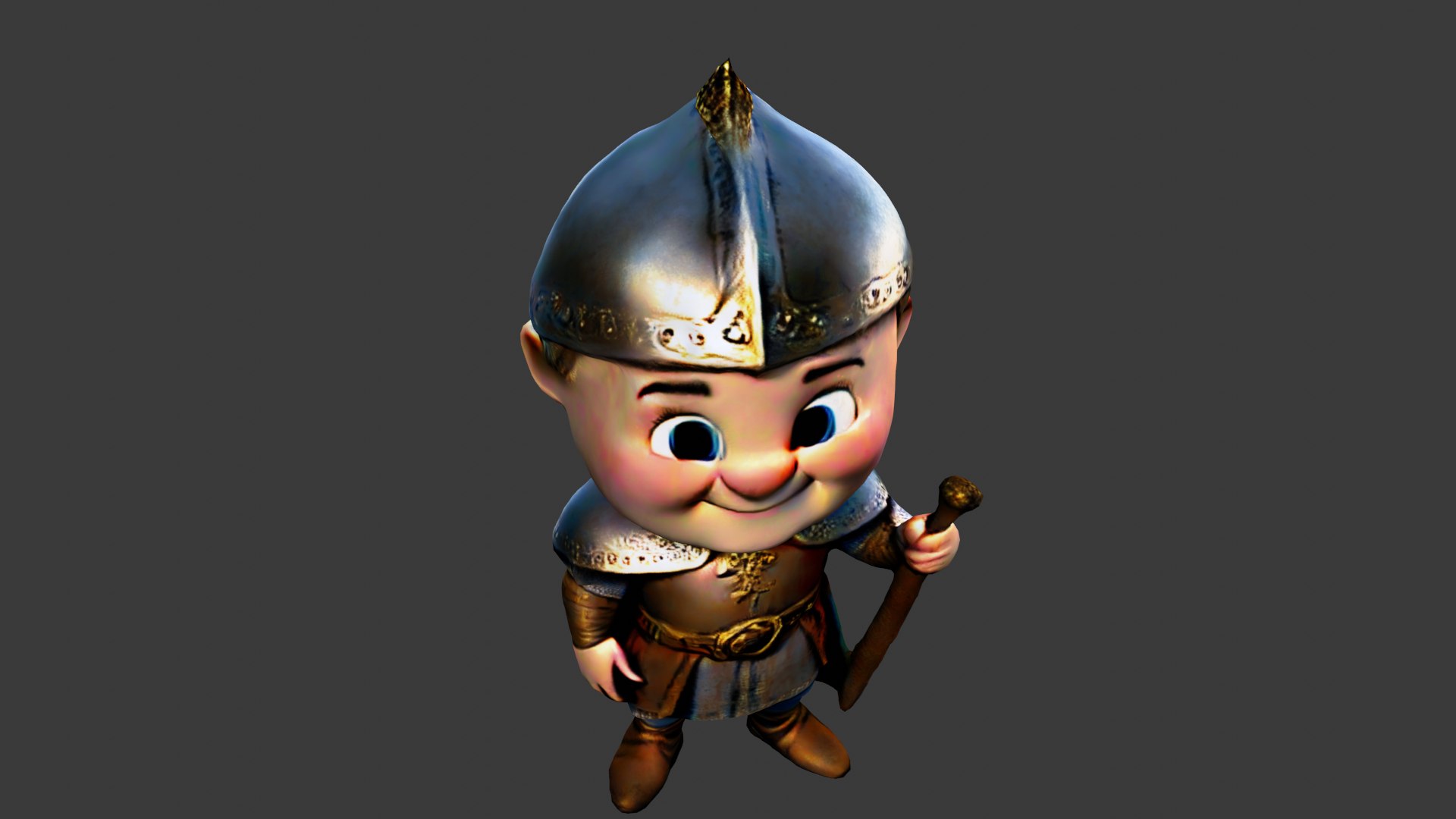 Medieval Soldier 3D Model - TurboSquid 2127288