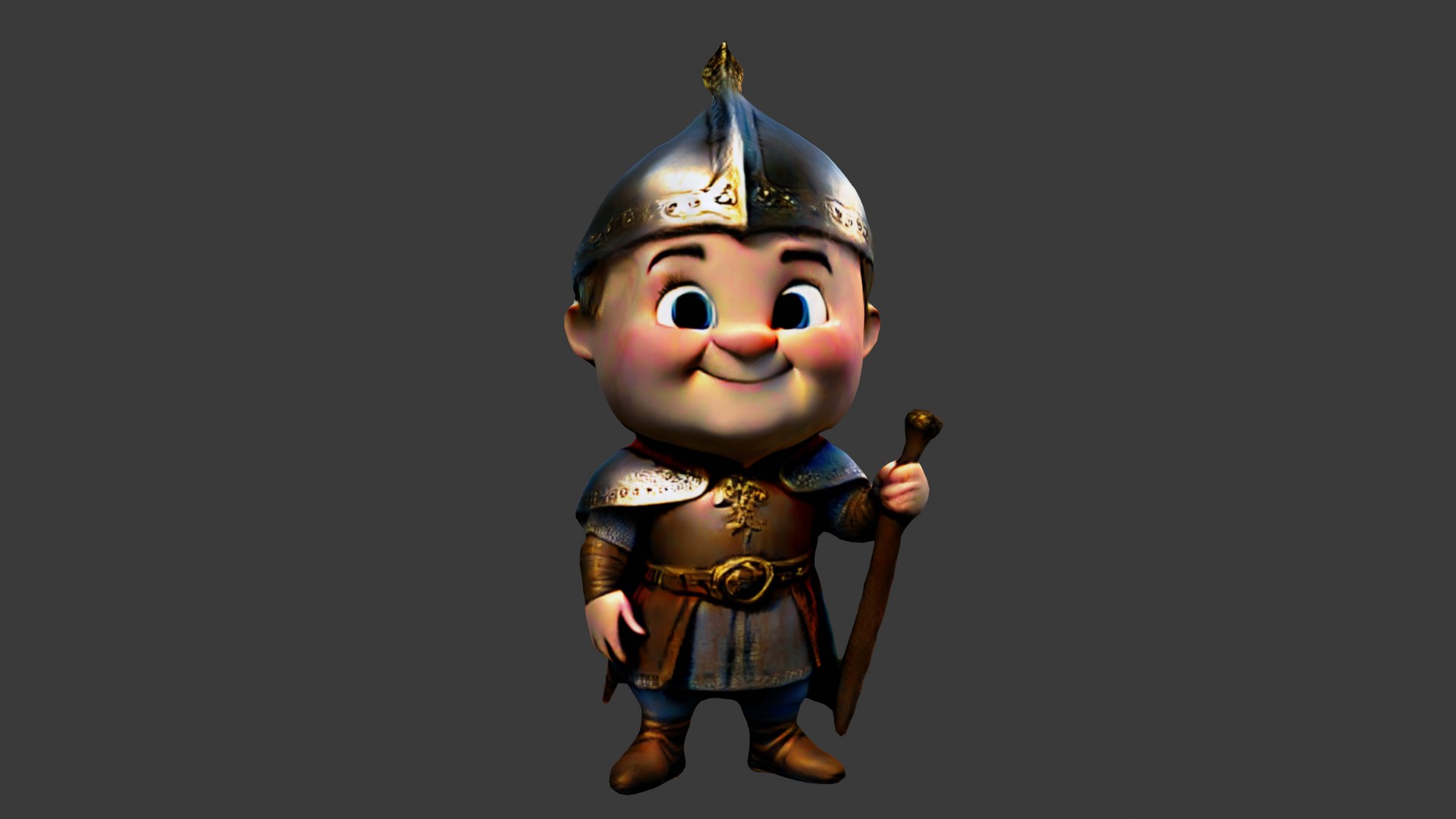 Medieval Soldier 3D Model - TurboSquid 2127288