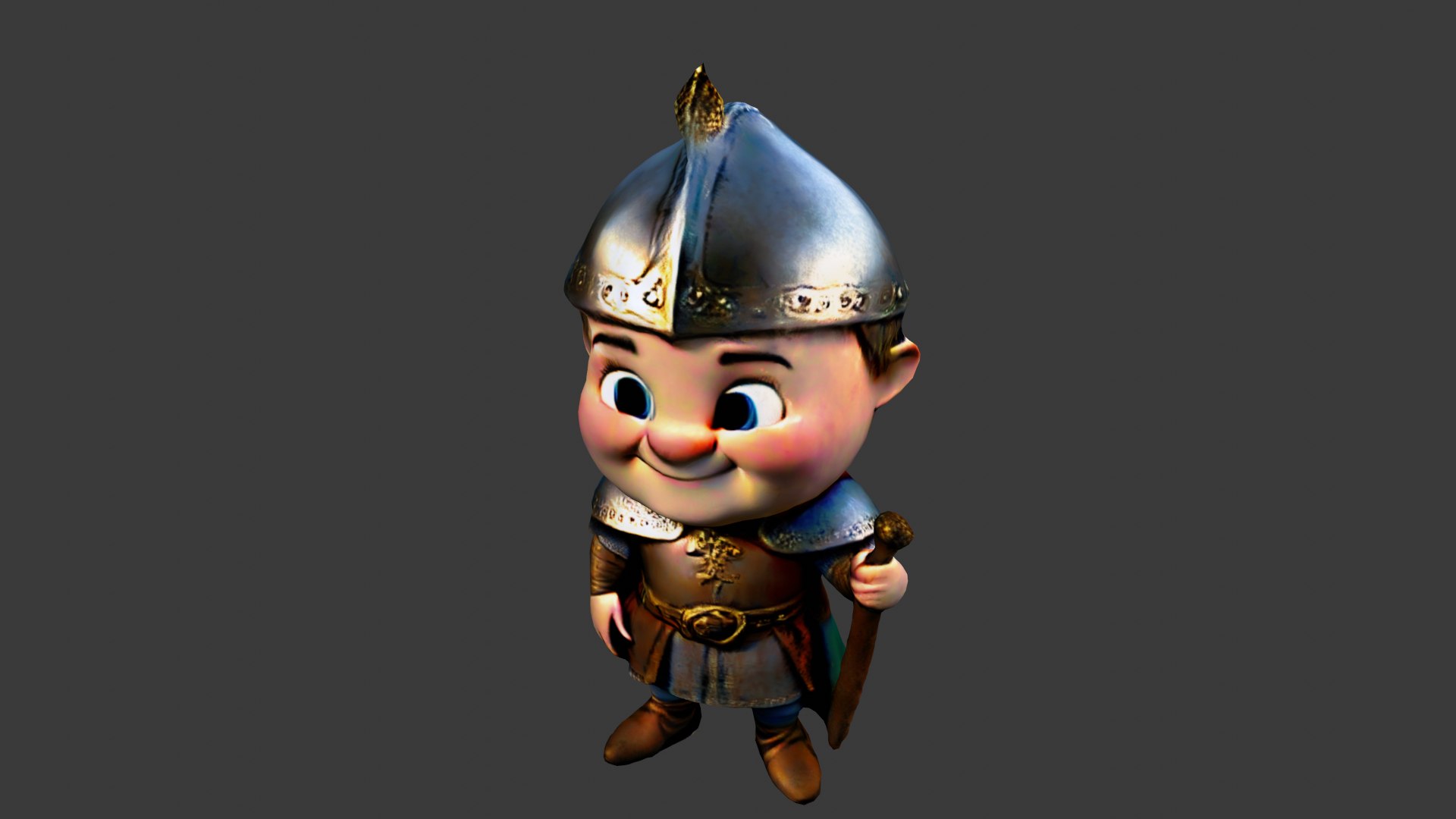 Medieval Soldier 3D Model - TurboSquid 2127288