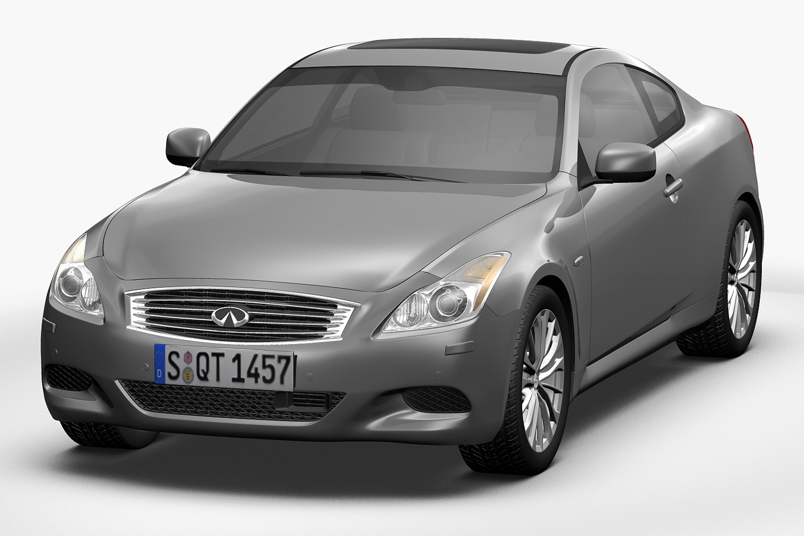 3d Model Infiniti G37 Coupe