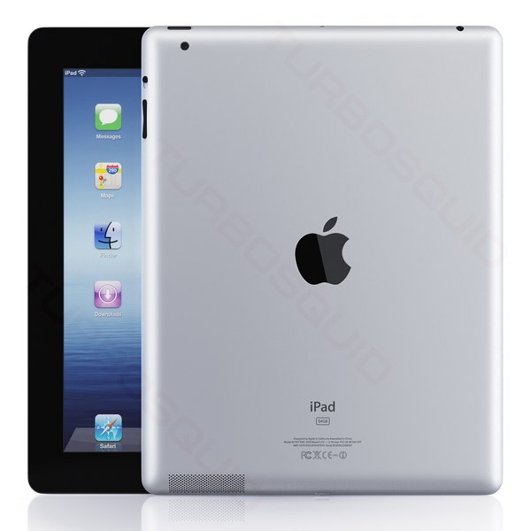 ipad 4 retina display 3d max