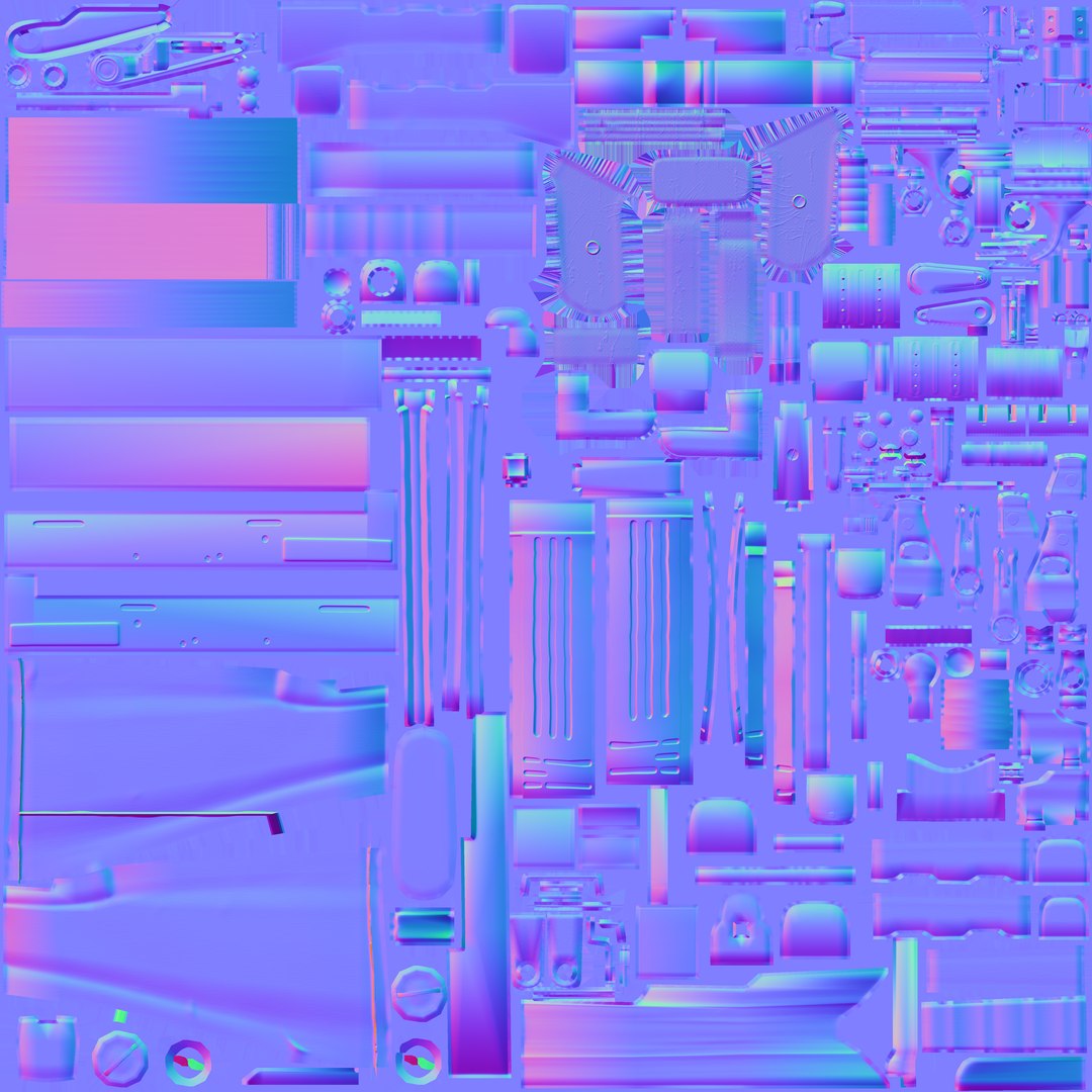 3D Machine Gun AK-47 Low Poly Model - TurboSquid 2187034