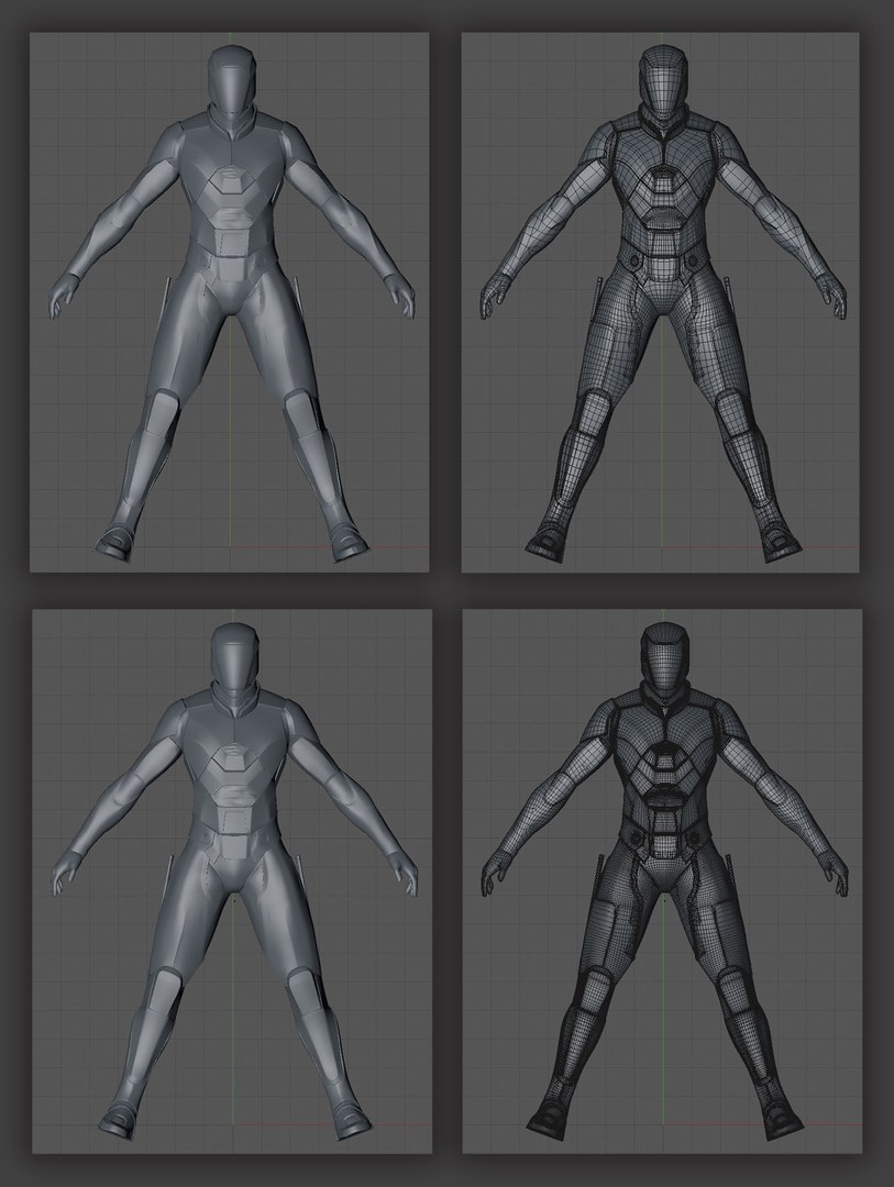 3D Character Torso Light - TurboSquid 1595848