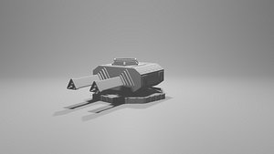 Turret Gun 3D Models for Download | TurboSquid