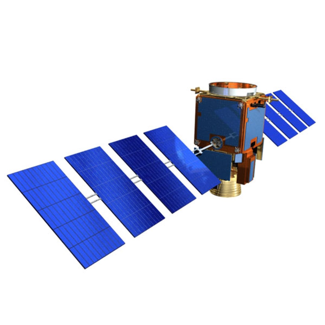 Satellite 3d Model