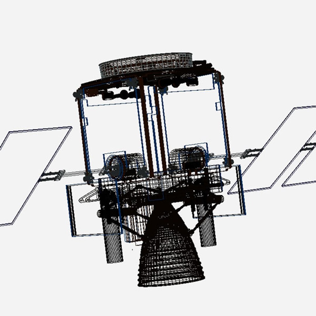 Satellite 3d Model