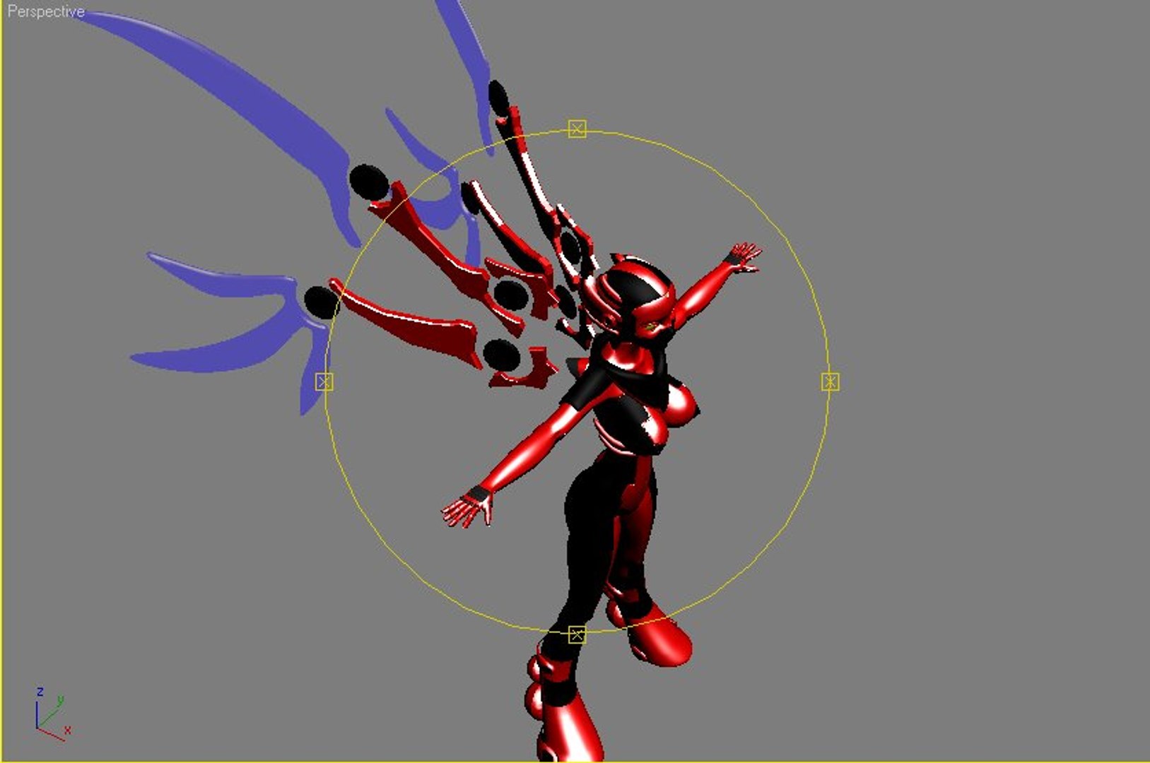 3d Armor Mech Suit