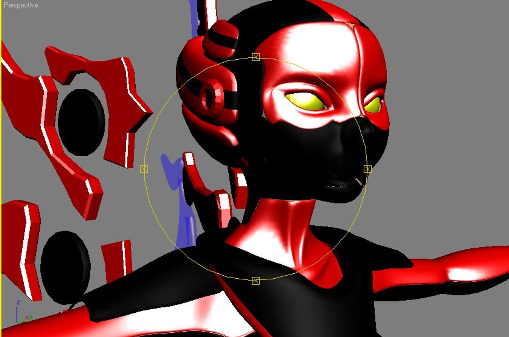 3d Armor Mech Suit