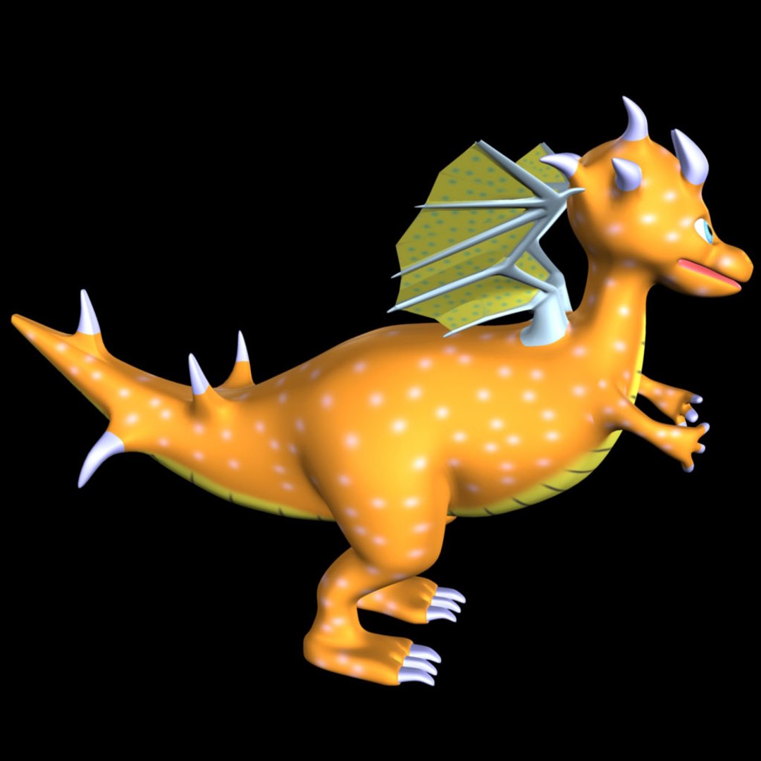 3D Dragon Model - TurboSquid 840806