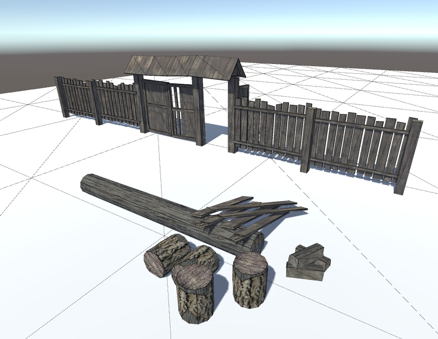 Vilage Props Pack Fbx Free