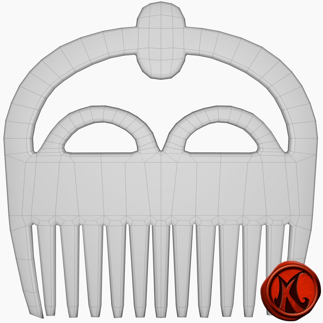 Comb 3D Model - TurboSquid 1174143