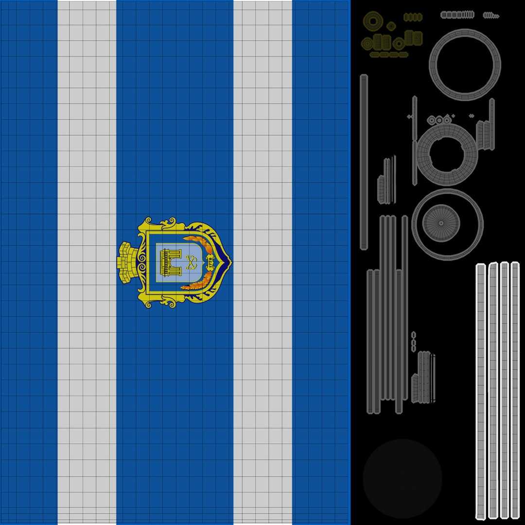 RUSSIA AND OCCUPIED FLAG 3D Model - TurboSquid 1968355