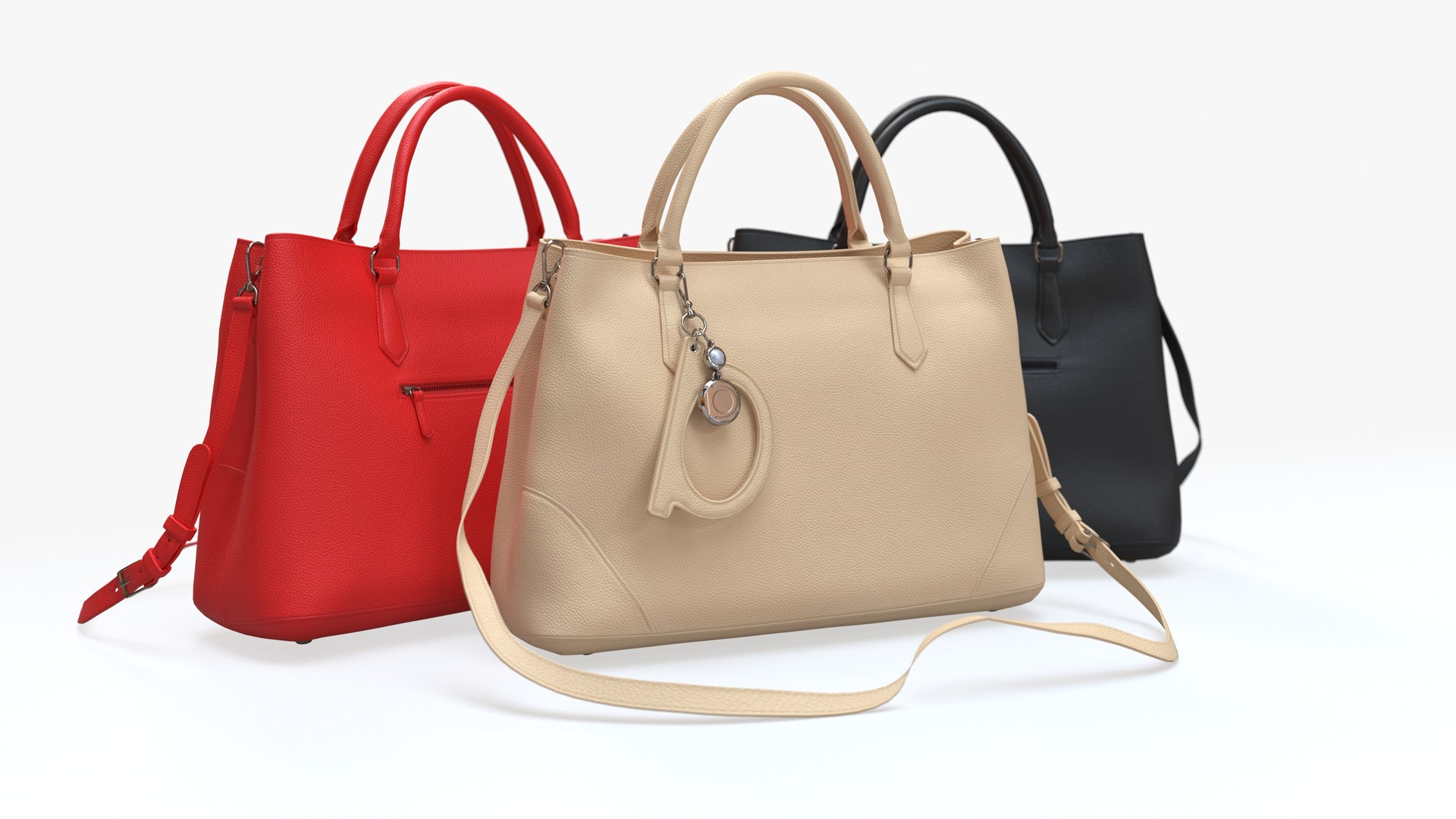 3D Bag ShoulderBag HandBag MAX - TurboSquid 2146770