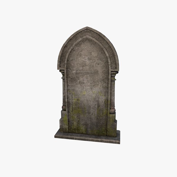 Ancient Gravestone 3D 모델 - TurboSquid 1969226