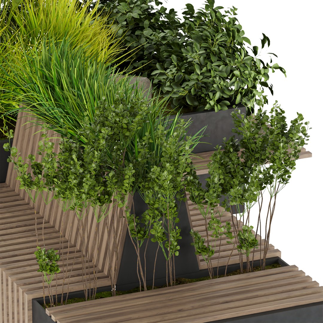 3D Collection Plant Vol 285 - Urban Environment - Outdoor - Blender ...