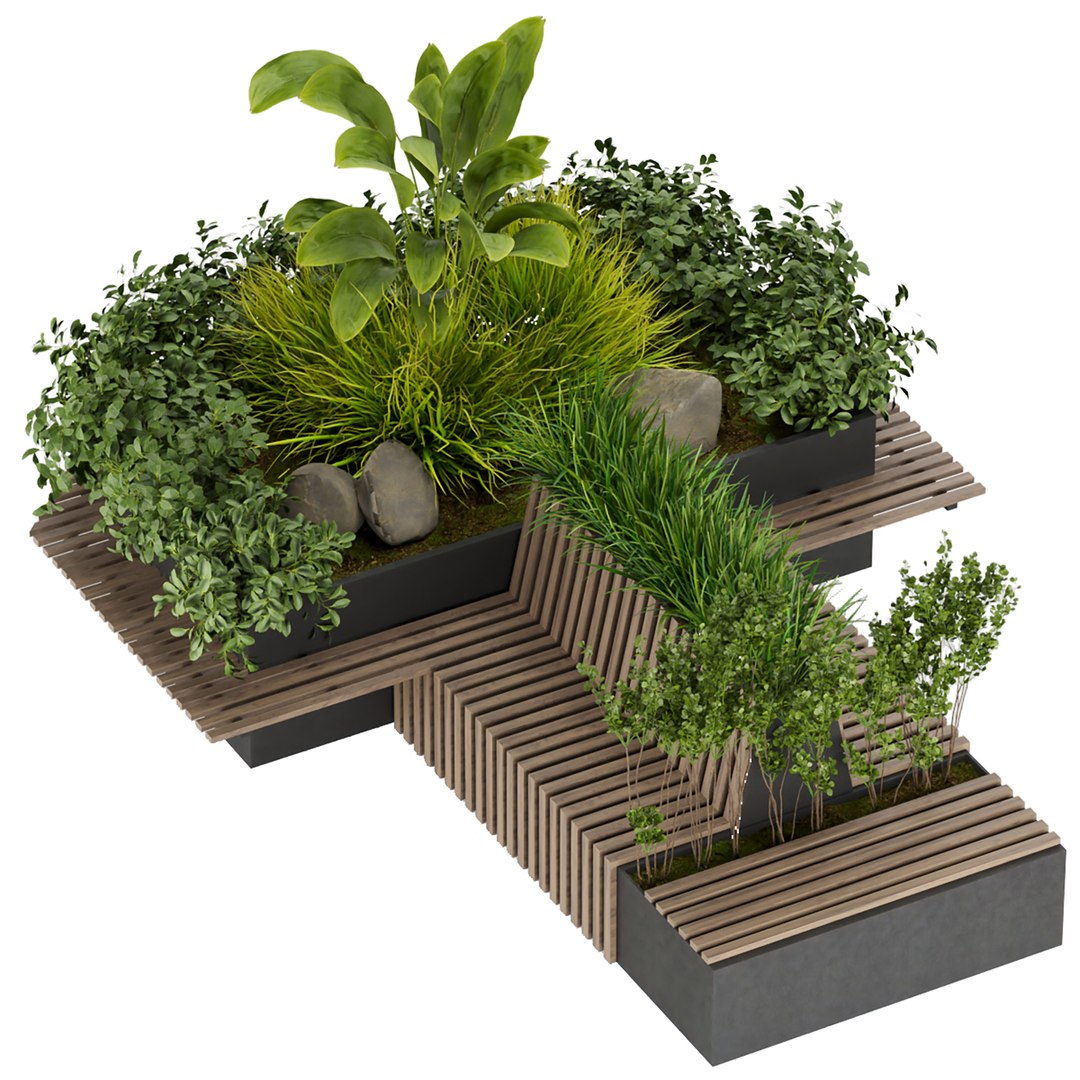 3D Collection Plant Vol 285 - Urban Environment - Outdoor - Blender ...