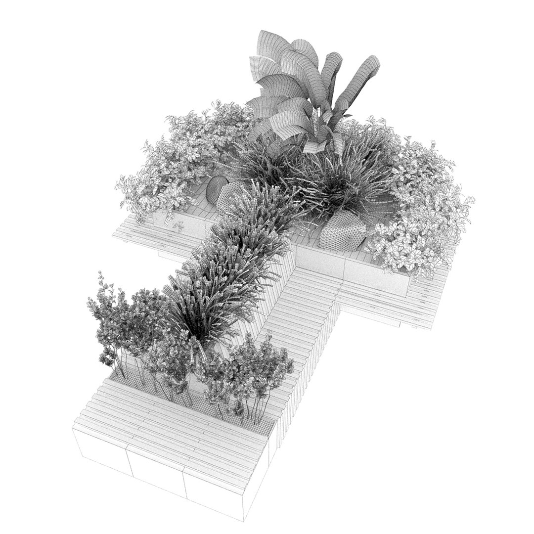 3D Collection Plant Vol 285 - Urban Environment - Outdoor - Blender ...