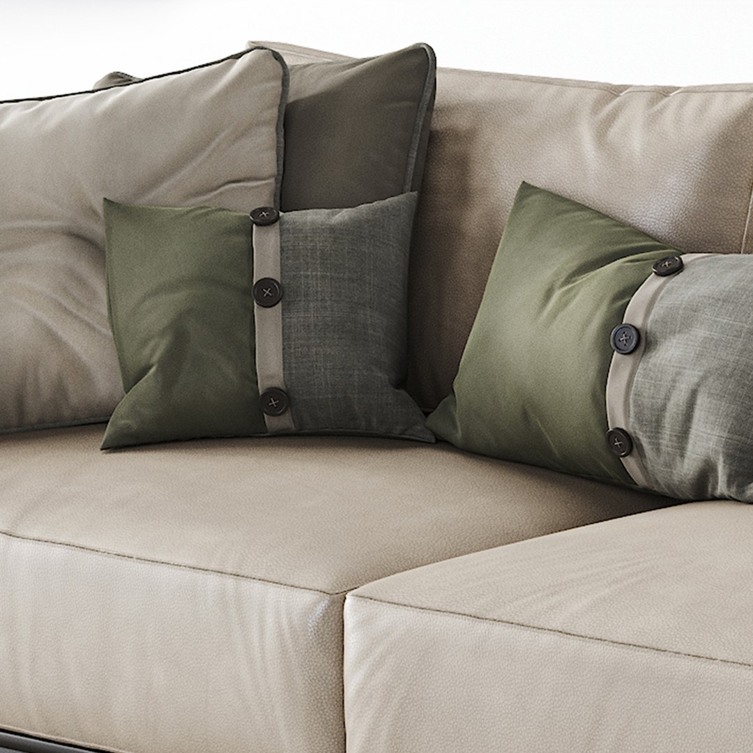 3D Flexform Sofa Ettore - TurboSquid 1568037