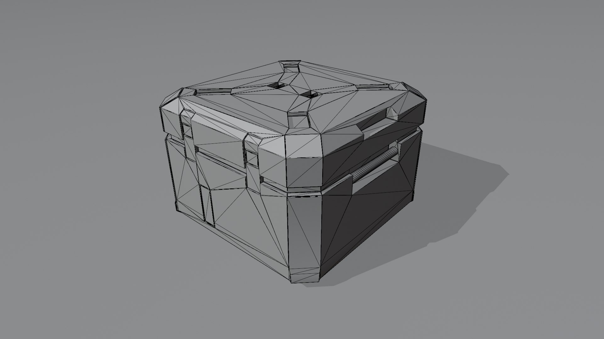 3D Sci-fi Crate Game Ready Model - TurboSquid 2192917
