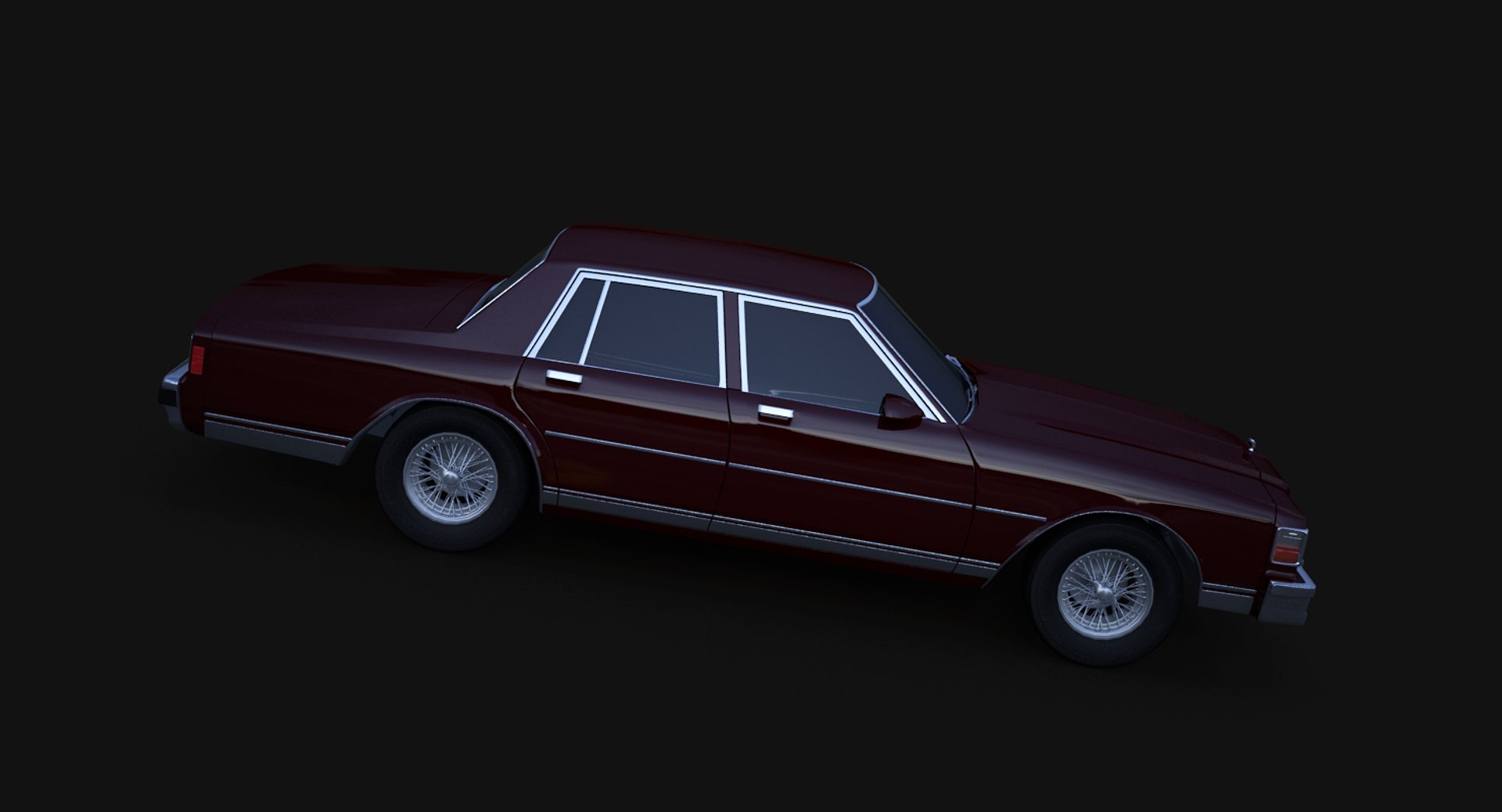 3D Model Chevy Caprice Chevrolet - TurboSquid 1420263