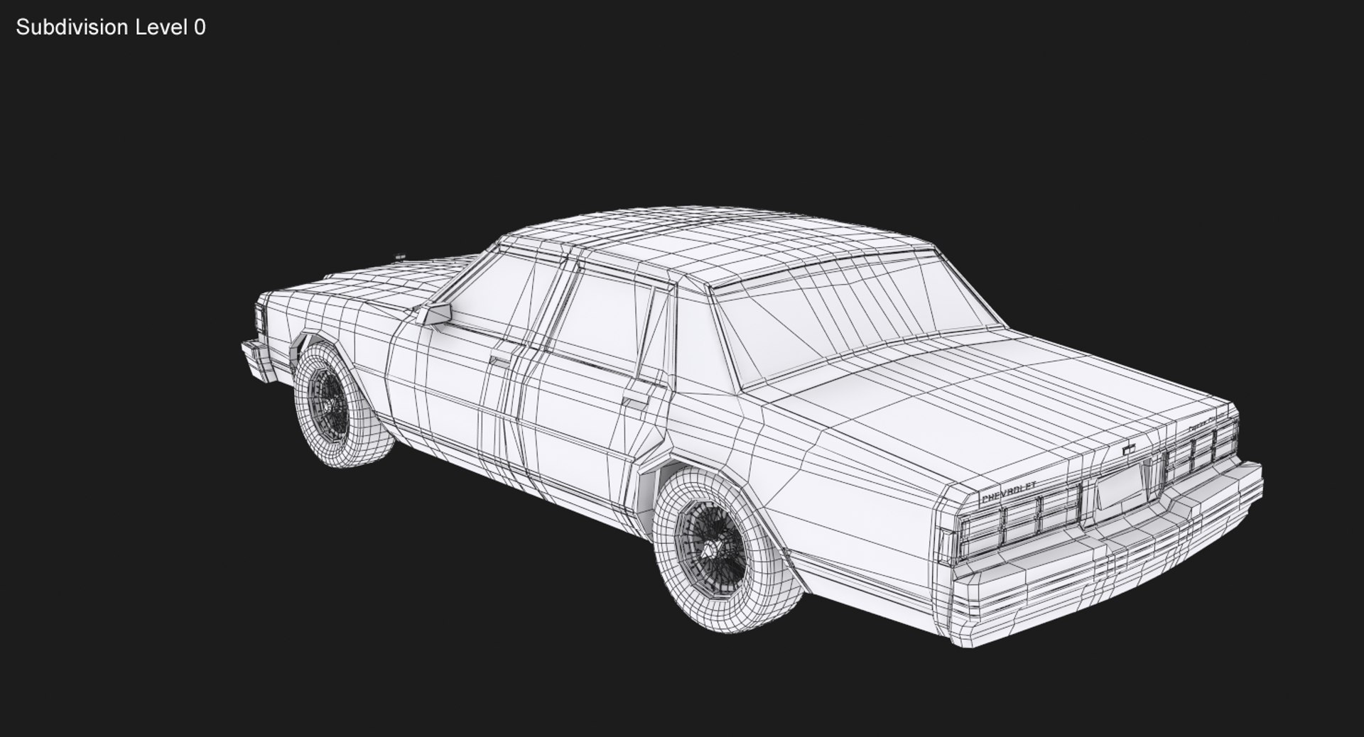 3D model chevy caprice chevrolet - TurboSquid 1420263