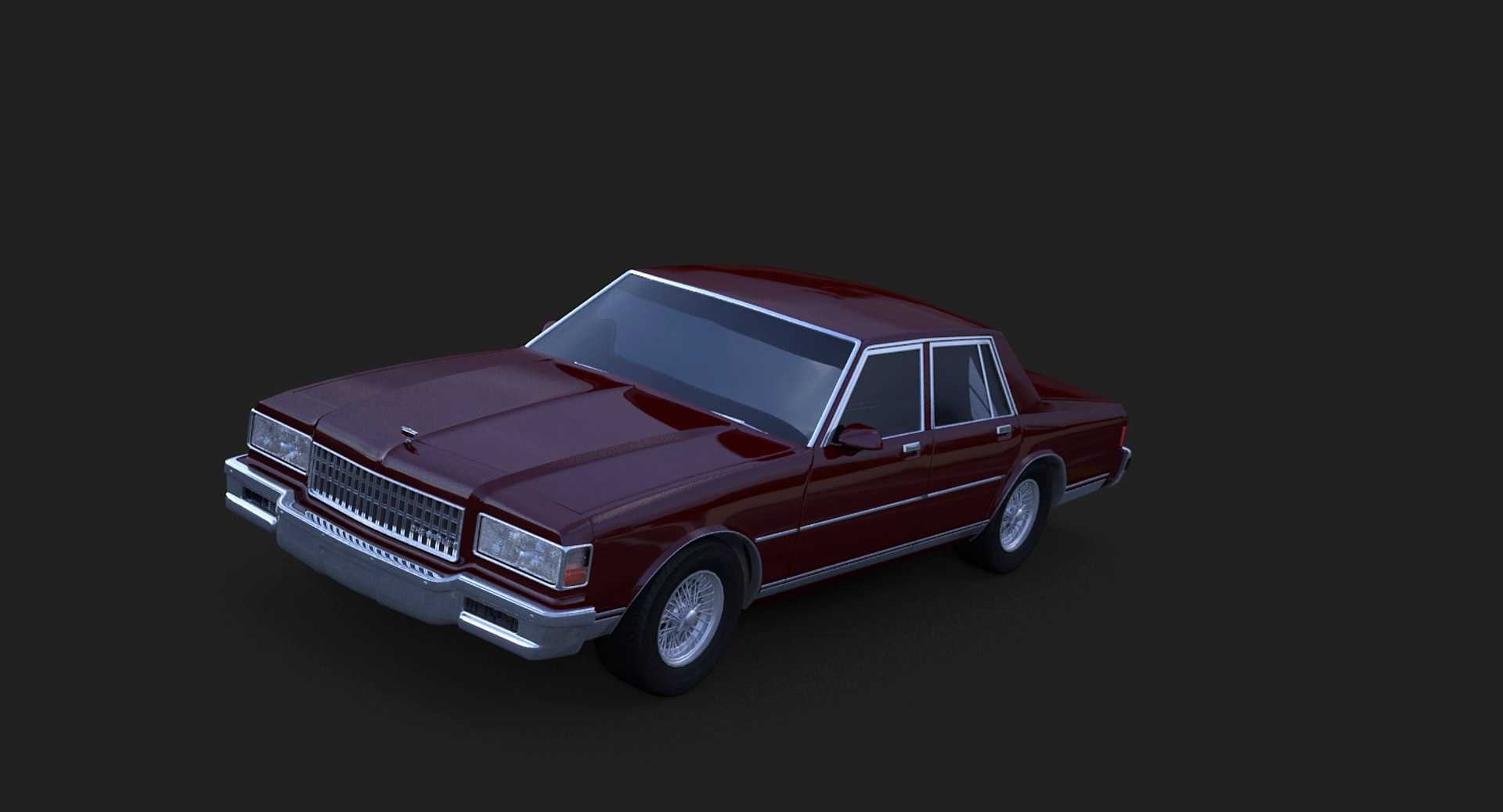 3D Model Chevy Caprice Chevrolet - TurboSquid 1420263