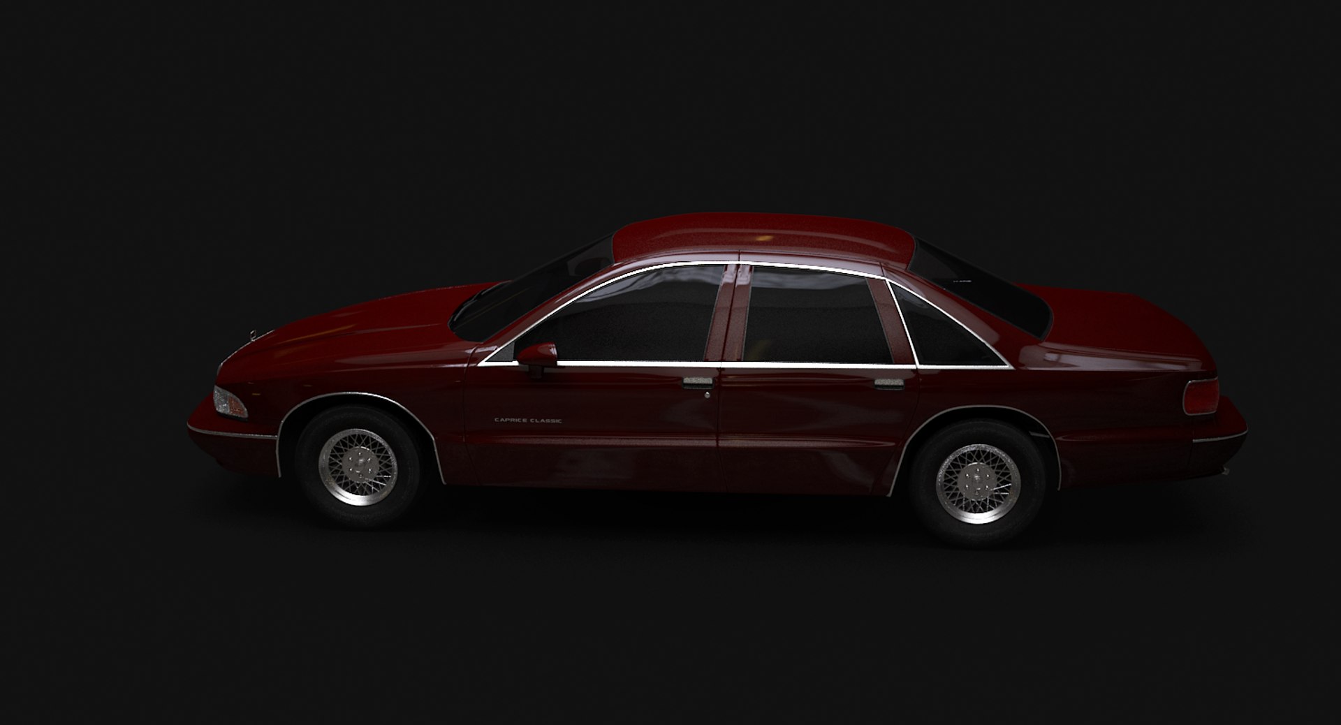 3D Model Chevy Caprice Chevrolet - TurboSquid 1420263