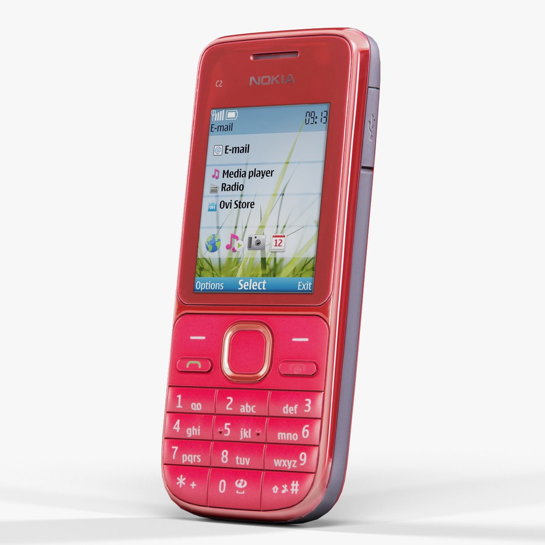 3d Model Nokia C2-01