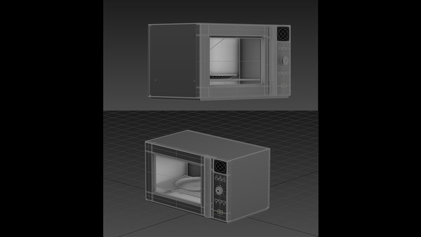 Free Microwave 3D model - TurboSquid 1959970
