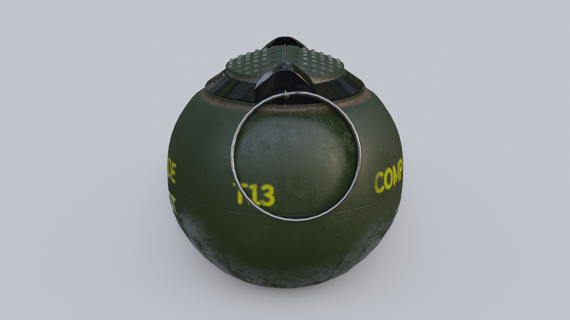 3D T13 Grenade - TurboSquid 2244511