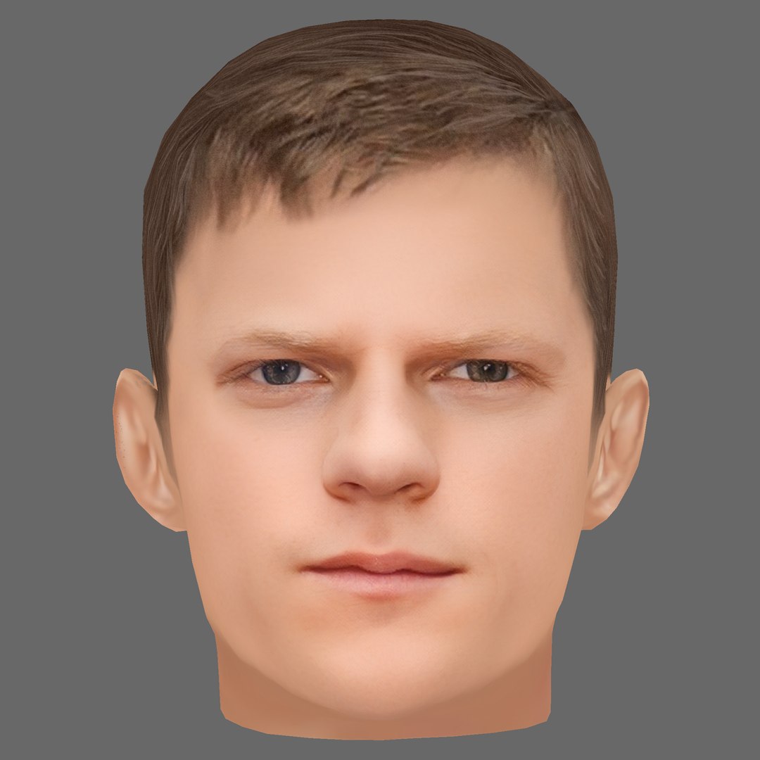Lucas Hedges Head - Low Poly Head For Game Low-poly 3D Model ...