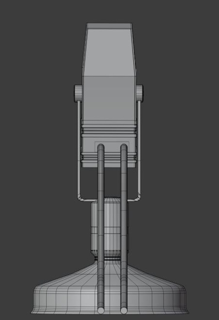 3D Microphone Nbc Broadcasting - TurboSquid 1686278