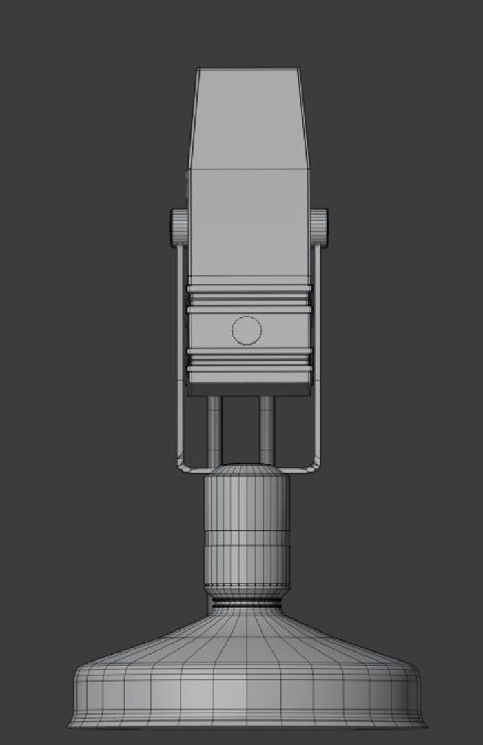 3D Microphone Nbc Broadcasting - TurboSquid 1686278