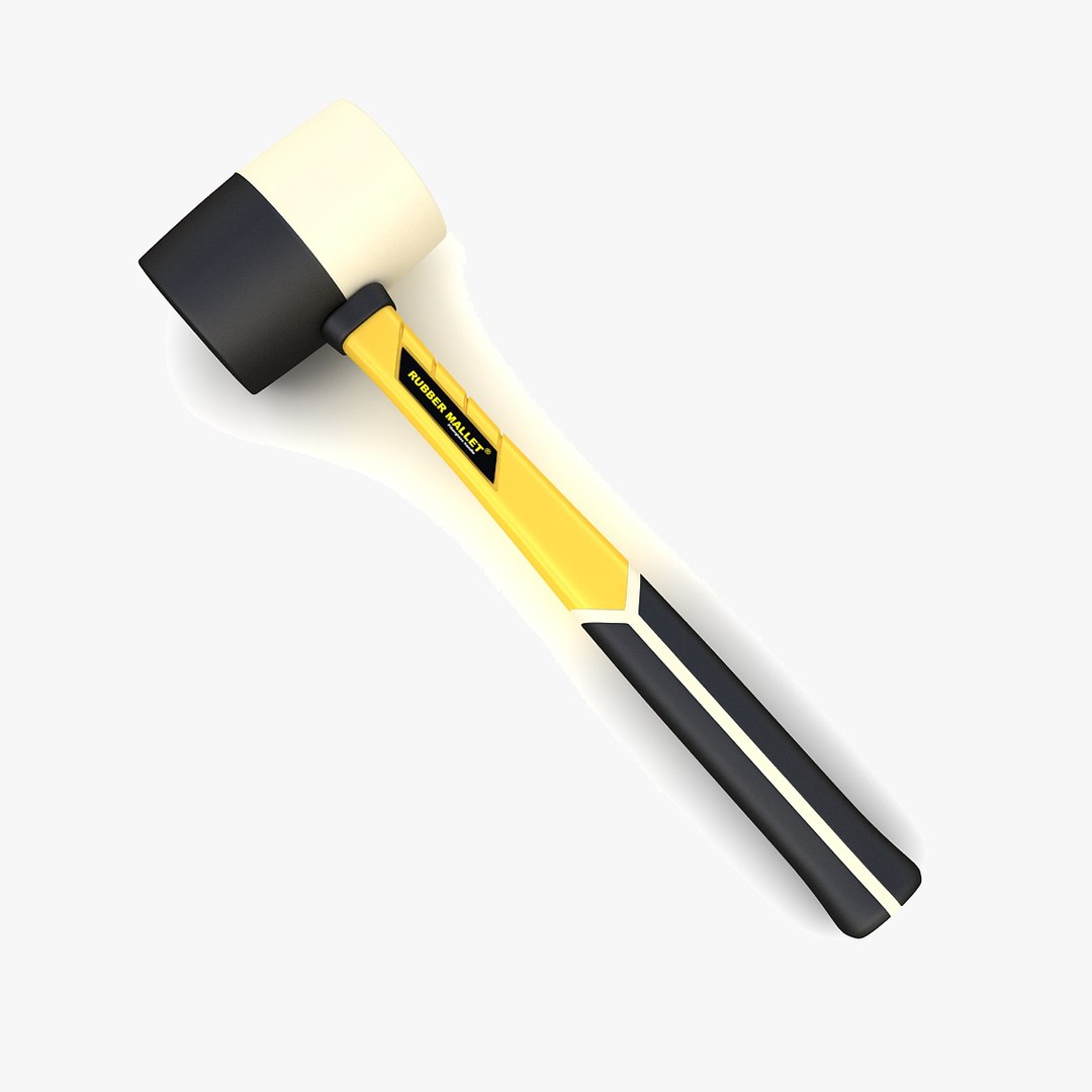 3D Rubber Mallet Model - TurboSquid 1268712