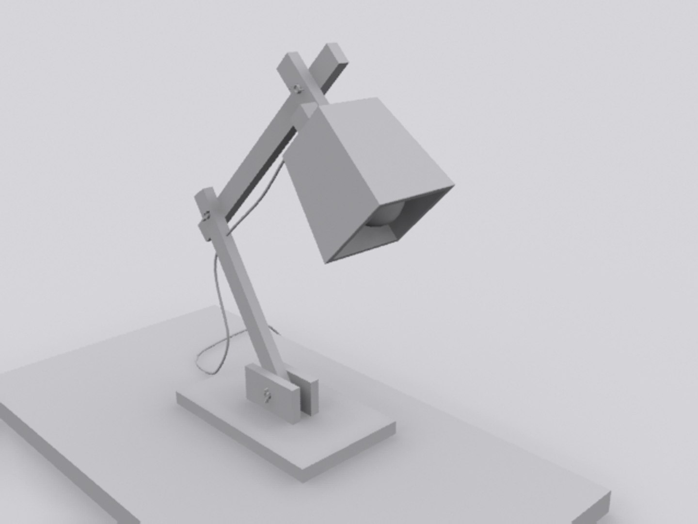 nice lamp 3d max