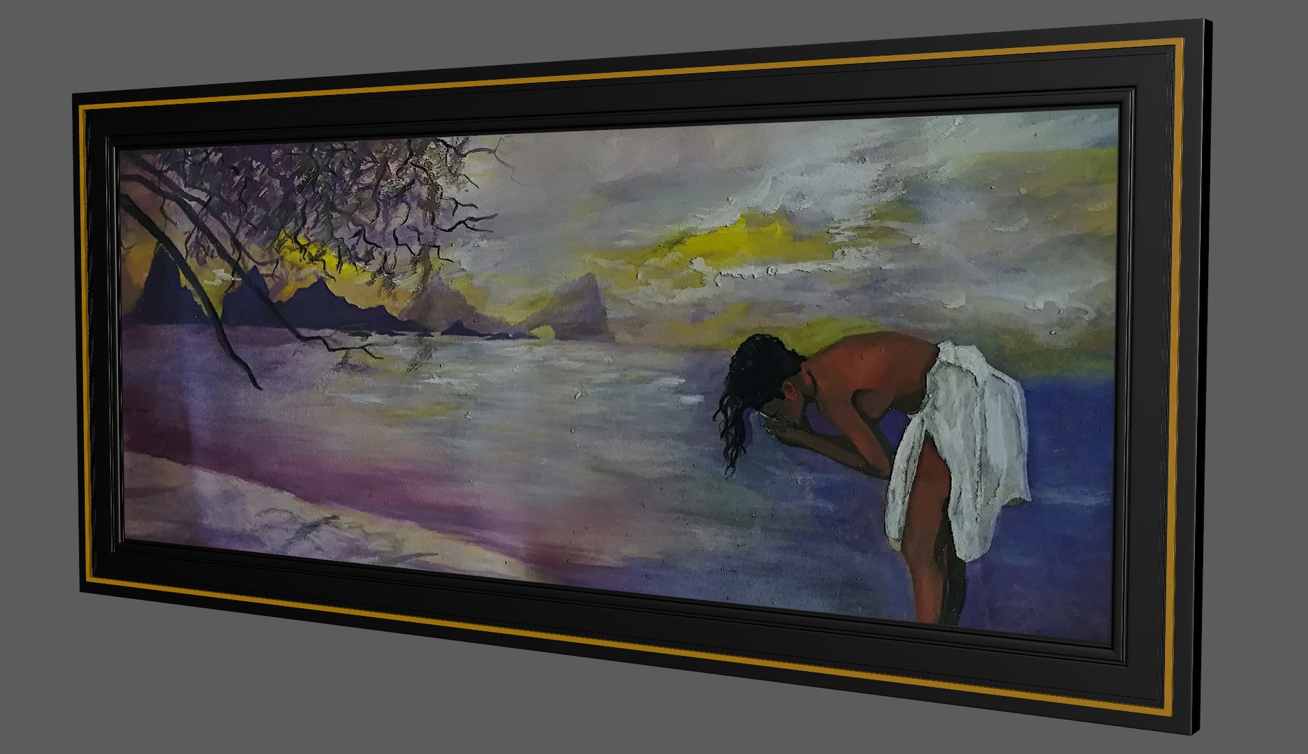 Free Painting Art Picture 3D Model - TurboSquid 1279027