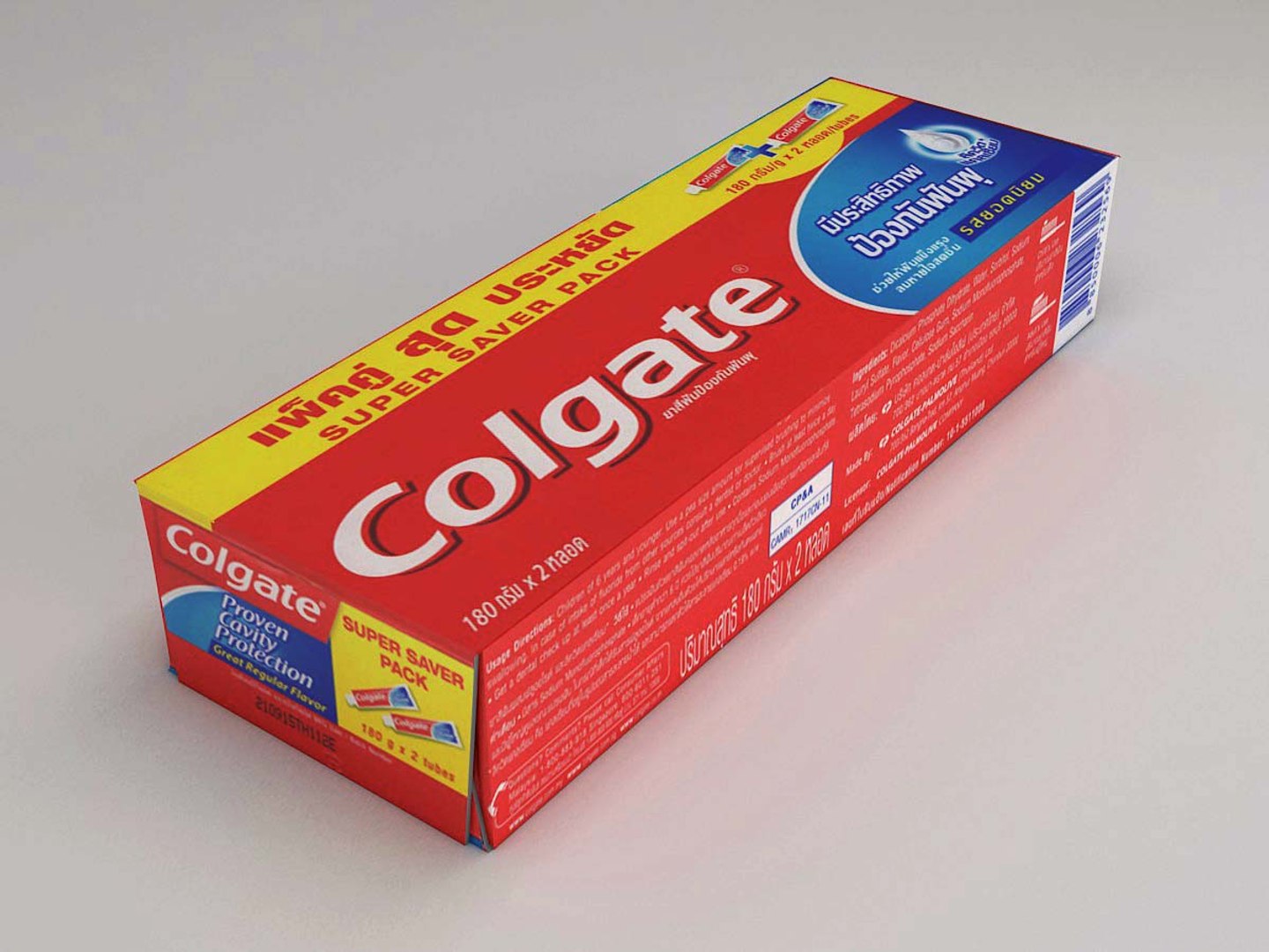 Colgate Thai 3d Model