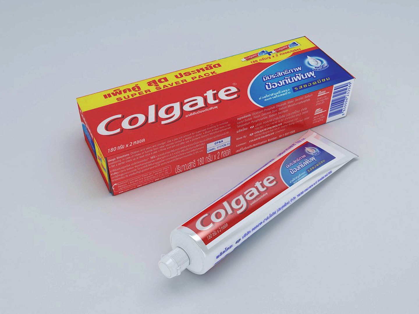 Colgate Thai 3d Model