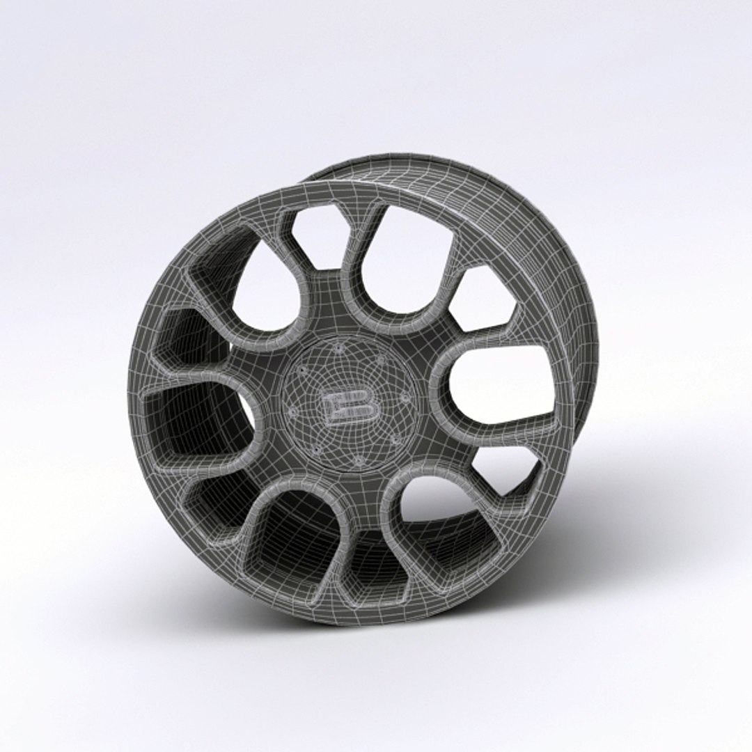 Max Bugatti Veyron Wheel