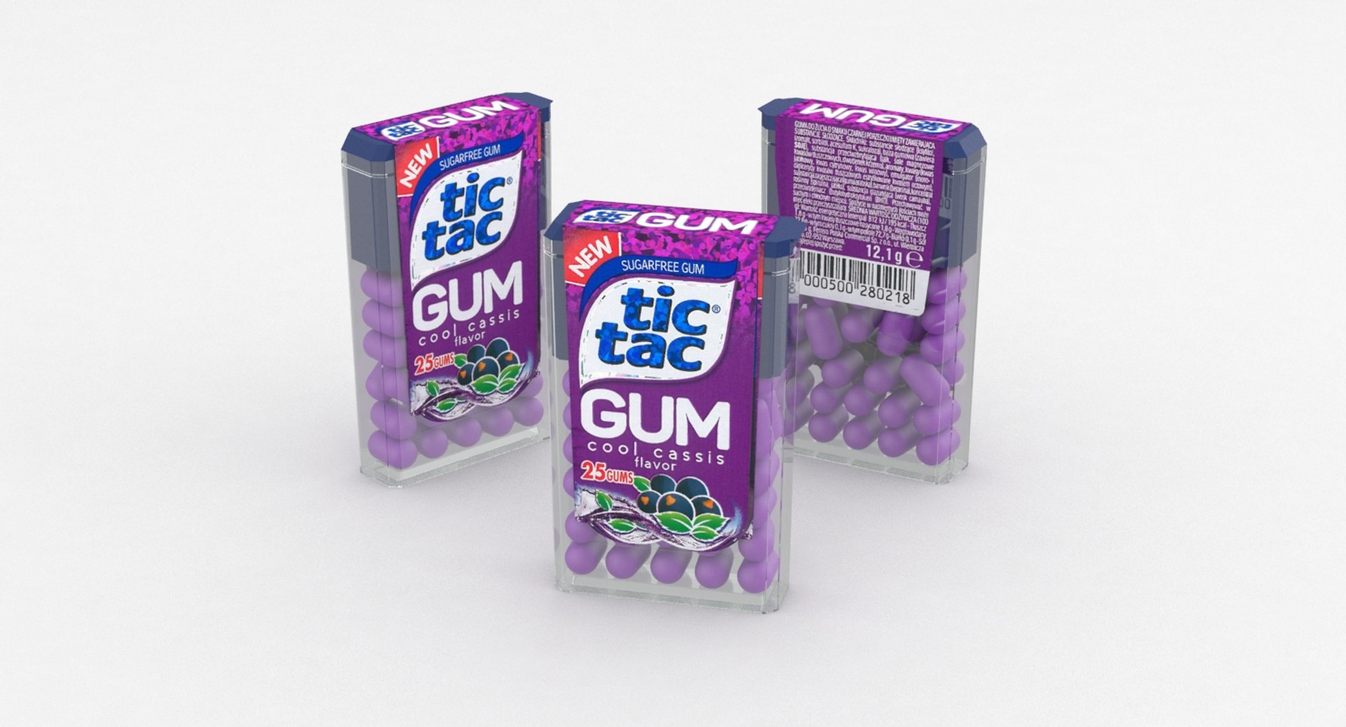 Gum Model - TurboSquid 1326627